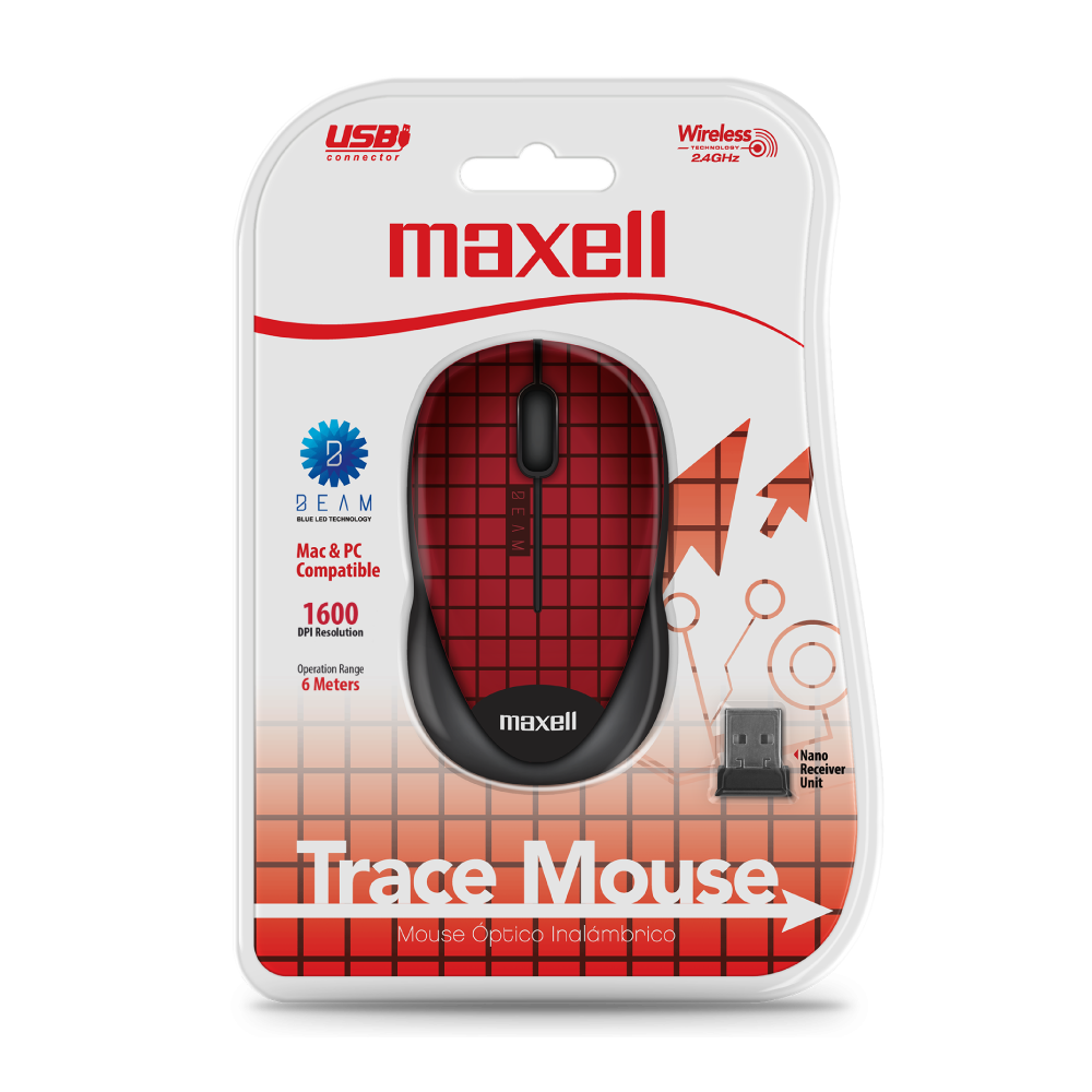 Mouse Inalámbrico Maxell MOWL-100